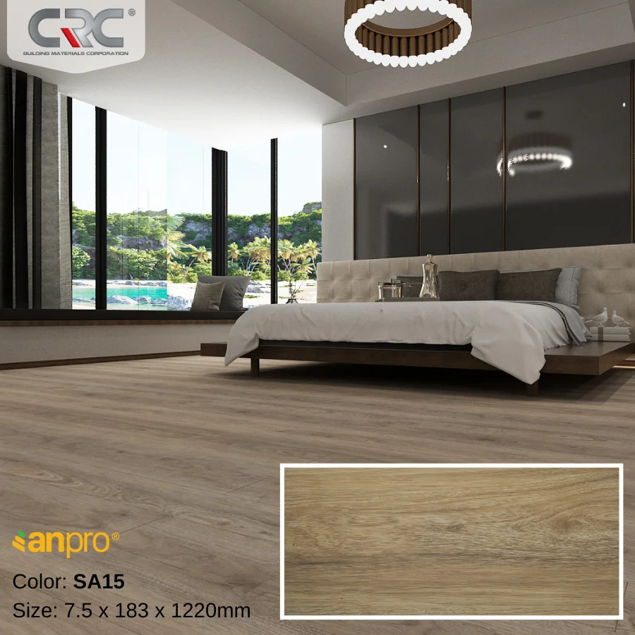 Sàn nhựa hèm khóa SA15 | CRC.vn